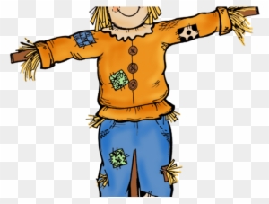 Scarecrow Clipart Corn - Autumn Theme Clip Art Cute - Free Transparent ...