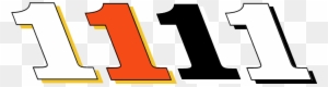 Nascar Numbers Png Clip Black And White - Jamie Mcmurray 1 Logo - Free ...