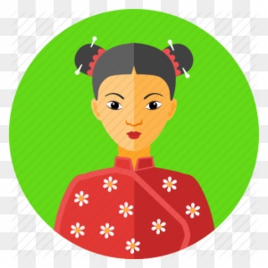 Chinese Woman Icon Clipart China Computer Icons Clip - Illustration ...