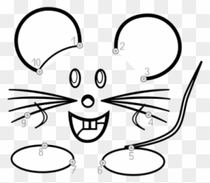 Computer Mouse Connect The Dots Coloring Book Page - Connect The Dots ...
