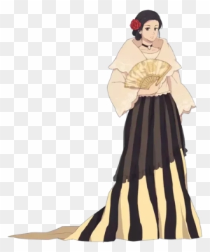 Filipino Traditional Dress Drawing