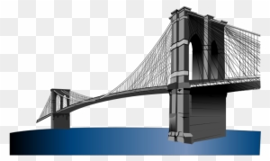 Clipart - Brooklyn Bridge - Free Transparent PNG Clipart Images Download