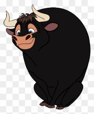 Bull Clipart Ferdinand - Ferdinand The Bull Smelling Flowers - Free ...