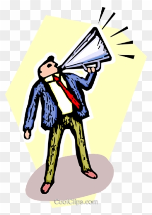 Announcement Royalty Free Vector Clip Art Illustration - Announcement ...