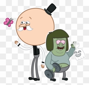 By Julietsbart Deviantart Com - Regular Show Muscle Man Transparent ...