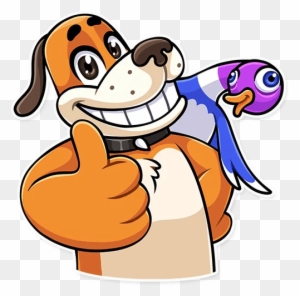 Duck Hunt Telegram Sticker - Duck Hunt - Free Transparent PNG Clipart ...