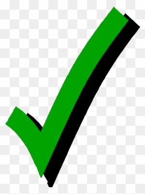 This Free Clip Arts Design Of Bright Green Check Mark - Powerpoint ...