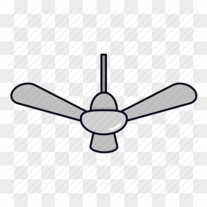 Outline Image Of Fan Clipart Ceiling Fans Clip Art - Ceiling Fan Icon ...