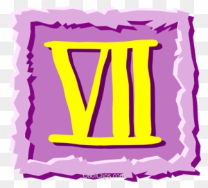 Roman Numerals Royalty Free Vector Clip Art Illustration - Roman ...