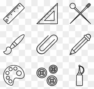 Artsupplies - Craft Supplies Clip Art - Free Transparent PNG Clipart ...
