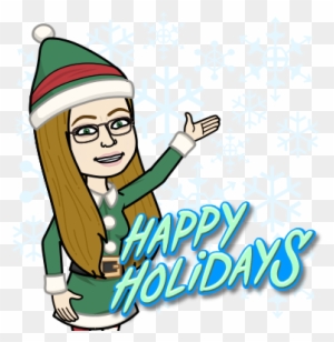 Bitmoji Holiday - Free Transparent PNG Clipart Images Download