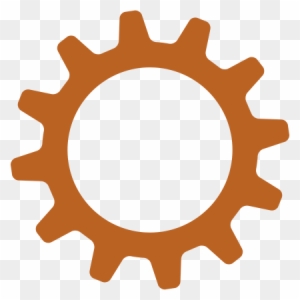 Orange Gear Clip Art - Cog Transparent Background - Free Transparent ...