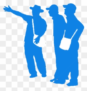 Best Tour Guide - Tour Guide Silhouette - Free Transparent PNG Clipart ...