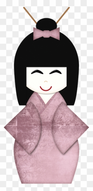 Japanese Kokeshi Doll Clipart - Japanese Kokeshi Dolls Free Clipart ...