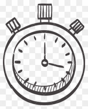 Stopwatch Sketch - Free Transparent PNG Clipart Images Download