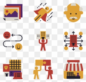 Business World 36 Icons - Business - Free Transparent PNG Clipart ...