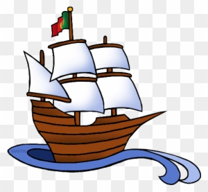 Colonial Ships - Columbus Ship Clip Art - Free Transparent PNG Clipart ...