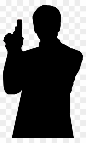 James Bond Gun Logo - Free Transparent PNG Clipart Images Download