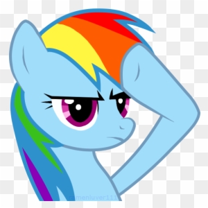 Rainbow Dash Salute To Rainbow Dash | My Little Pony Friendship Is