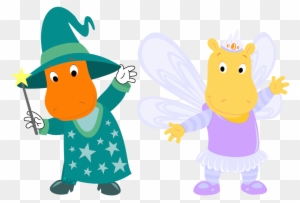 Wizard Tyrone And Fairy Tasha - Backyardigans Pirate Tasha - Free ...