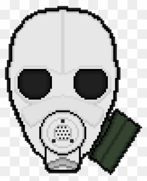 Metrocop Gasmask - Gas Mask Pixel Art - Full Size PNG Clipart Images ...