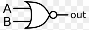 Or - 2 Input Or Gate Symbol - Free Transparent PNG Clipart Images Download