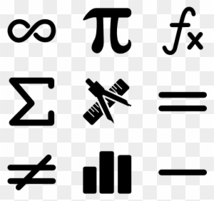 9 Mathematics Icon Packs Vector Icon Packs Svg Psd - Mathematics Icon ...