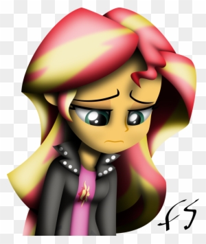 Crying Clipart Upset Student - Sunset Shimmer - Free Transparent PNG ...