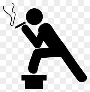 Clipart Royalty Free Download Man People Icon Size - Man Smoking Svg ...