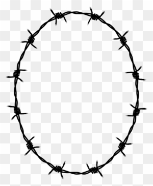 All Photo Png Clipart - Barbed Wire Oval Clipart - Free Transparent PNG ...