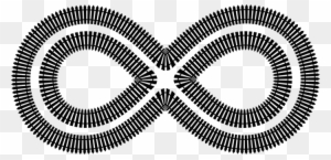 Picket Fence Gate Infinity Symbol - Infinity Fence - Free Transparent ...