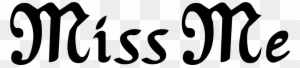 Who We Carry - Miss Me Jeans Logo - Free Transparent PNG Clipart Images ...
