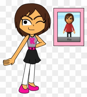 Abby Mii - Mii Character Png - Free Transparent PNG Clipart Images Download