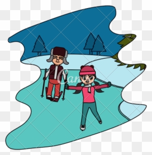 Color Children Play In The Ice And Winter Weather - Ice - Free ...