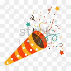 Download Party Popper Vector Clipart Party Popper Clip - Party Popper ...
