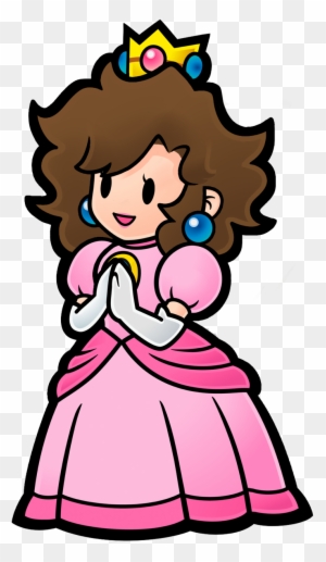 Paper Mario - Princess Peach Paper Mario - Full Size PNG Clipart Images ...