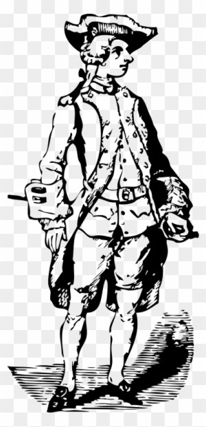 British Armymen - Revolutionary War Drawing - Free Transparent PNG ...