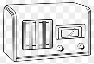 Golden Age Of Radio Antique Radio Microphone Amateur - Radio Clip Art ...