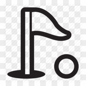 Golf Hole Vector Clipart Golf Course Golf Clubs - Golf Putting Icon ...