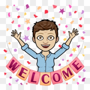 Welcome - Welcome Bitmoji - Free Transparent PNG Clipart Images Download