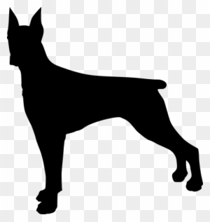Greyhound Vector Stencil Clip Art Transparent Stock - Doberman ...