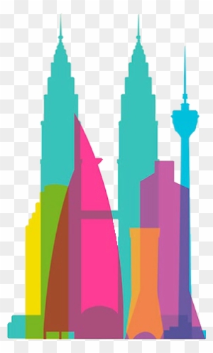 Towers Clipart Kuala Lumpur - Kuala Lumpur Free Vector - Free ...