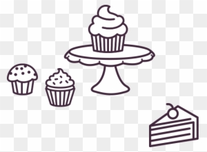 Image Royalty Free Cake Stand Clipart - Cake Stand Line Art - Free ...