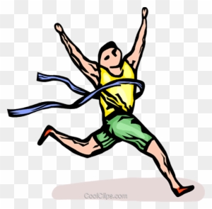 Winning Clipart Athlete - Winning A Race Transparent - Free Transparent ...