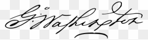 Open - George Washington Signature On Constitution - Free Transparent ...