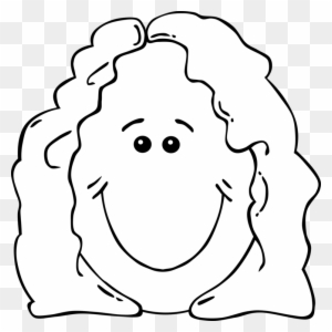 Mom Face Coloring Page