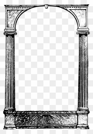 Cool Columns Frame By Cool Frame Free Transparent Png Clipart