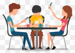 Cell Phone Addiction - Poster About Social Media Addiction - Free ...