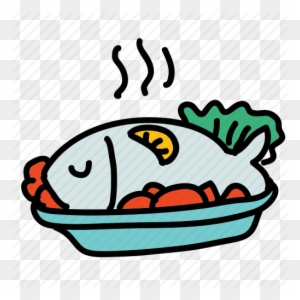 Fish Dinner Clipart