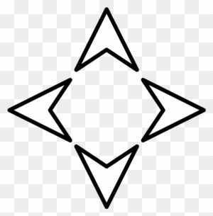 Classic Arrows Direction North Icon » Style Simple - North Arrow No ...